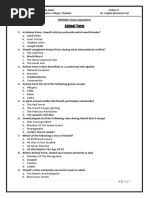 Animal Farm Chapter 1-10 Summary | PDF