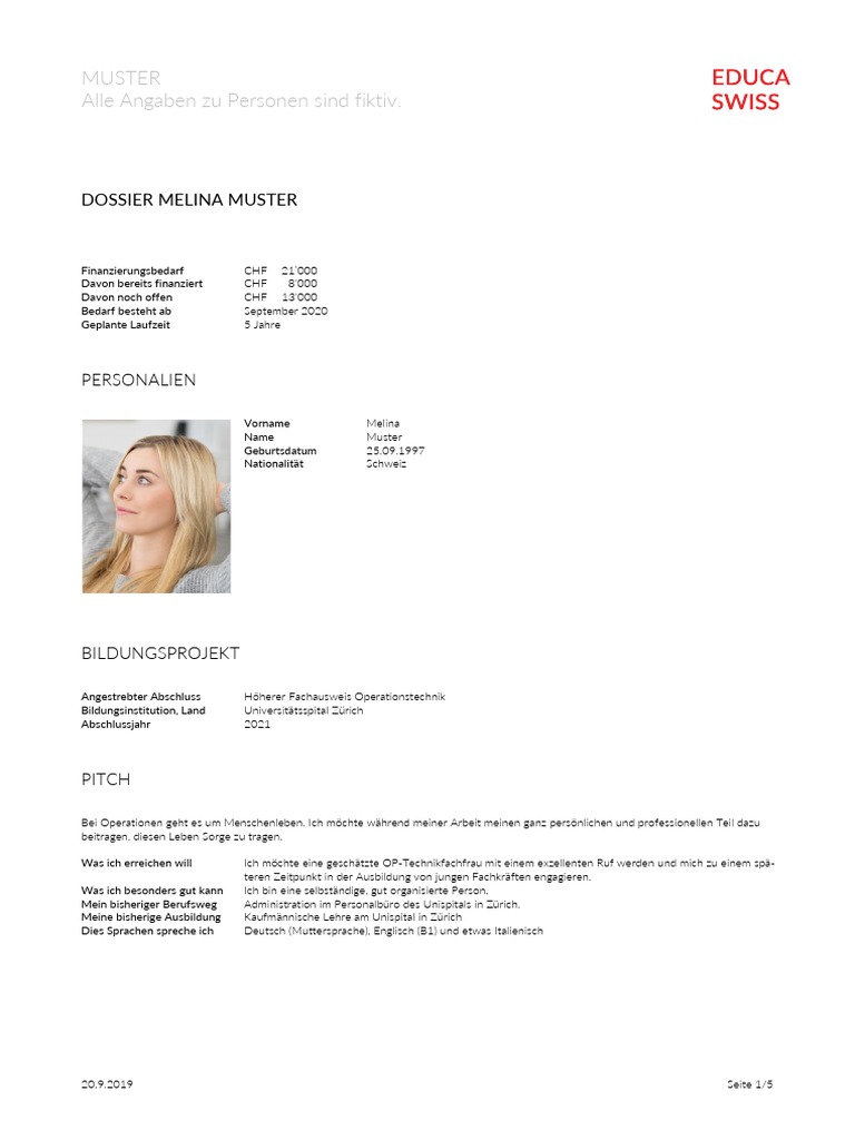 Beispiel Dossier | PDF