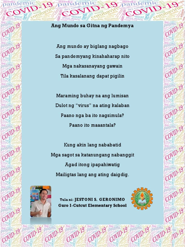 Ang Mundo Sa Gitna NG Pandemya-Jestoni Geronimo | PDF
