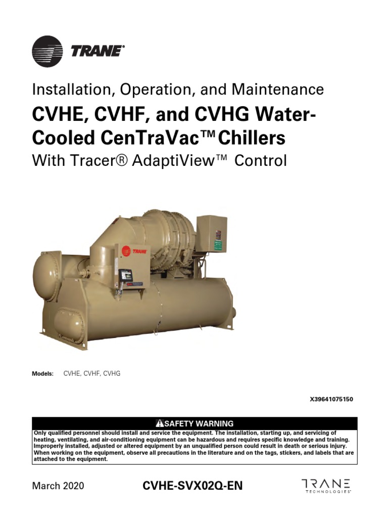 Trane Centravac Chiller