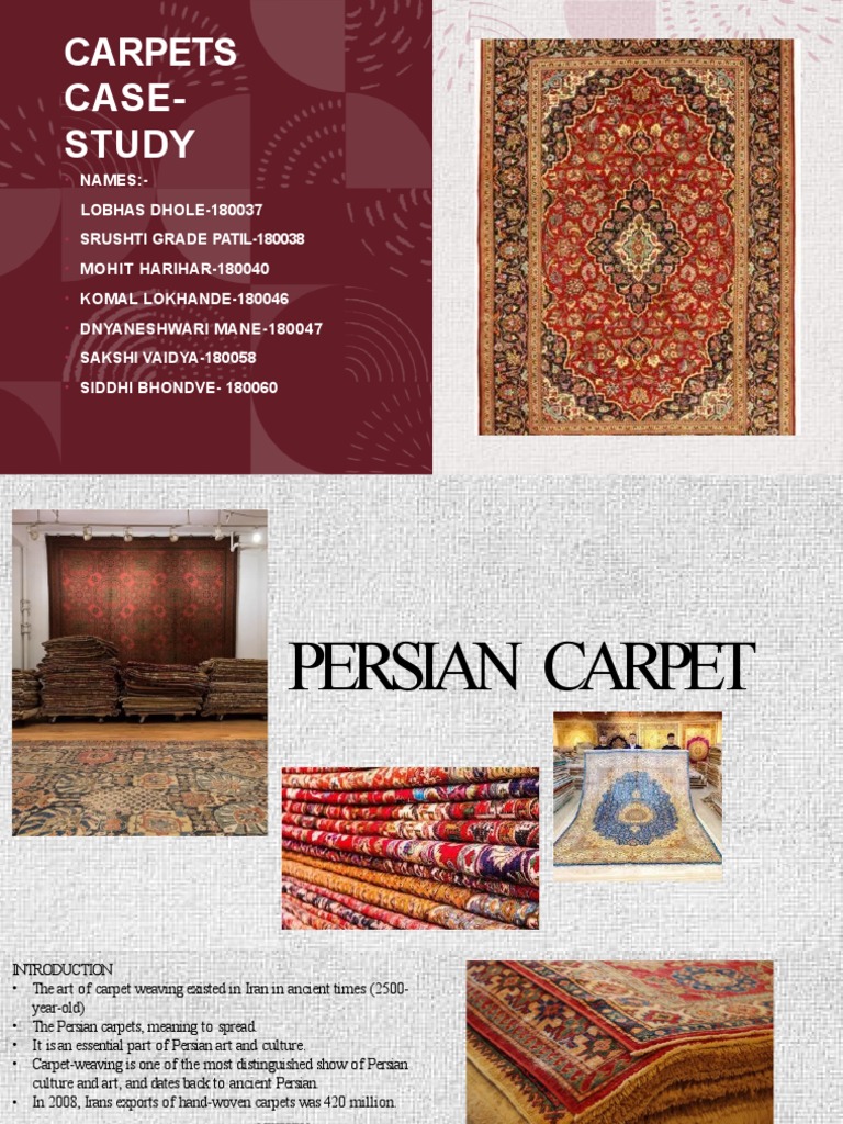 Carpets Case-Study | PDF | Carpet | Weaving