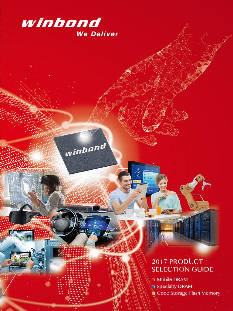 Winbond 2017 | PDF | Flash Memory | Dynamic Random Access Memory