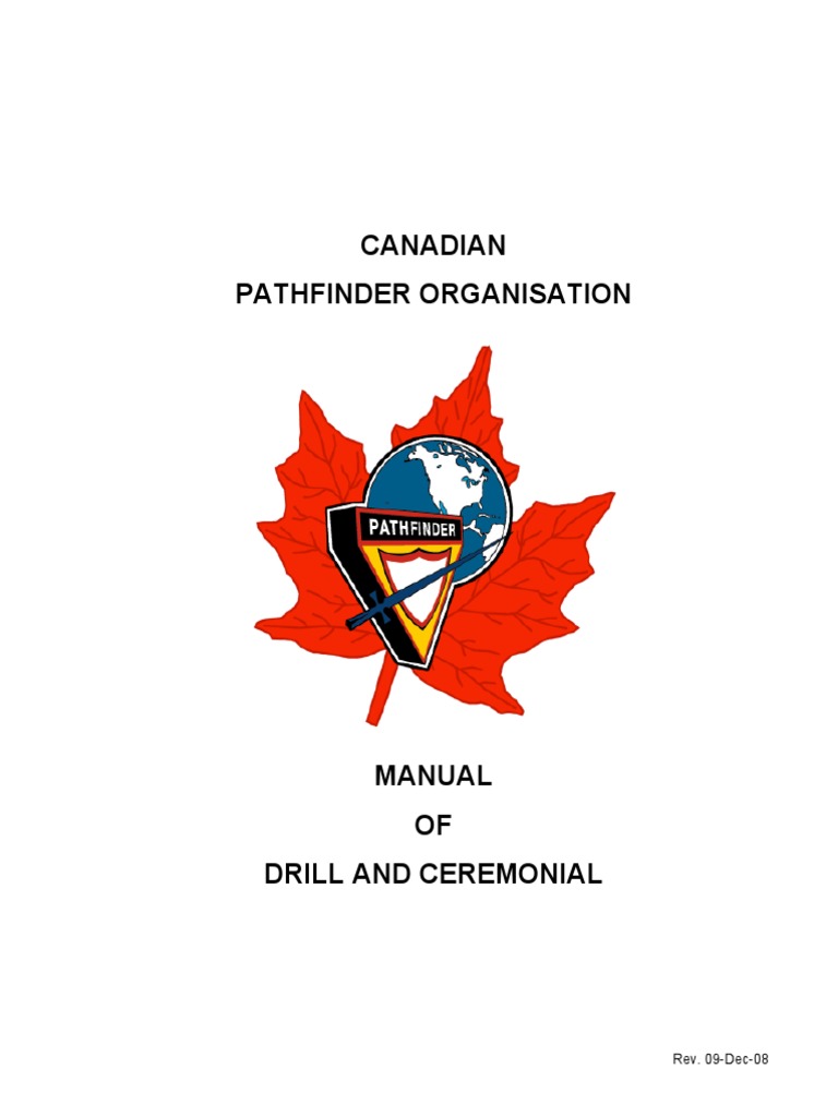 Pathfinder Drill Manual SDACC - Approved | PDF | Hand | Foot
