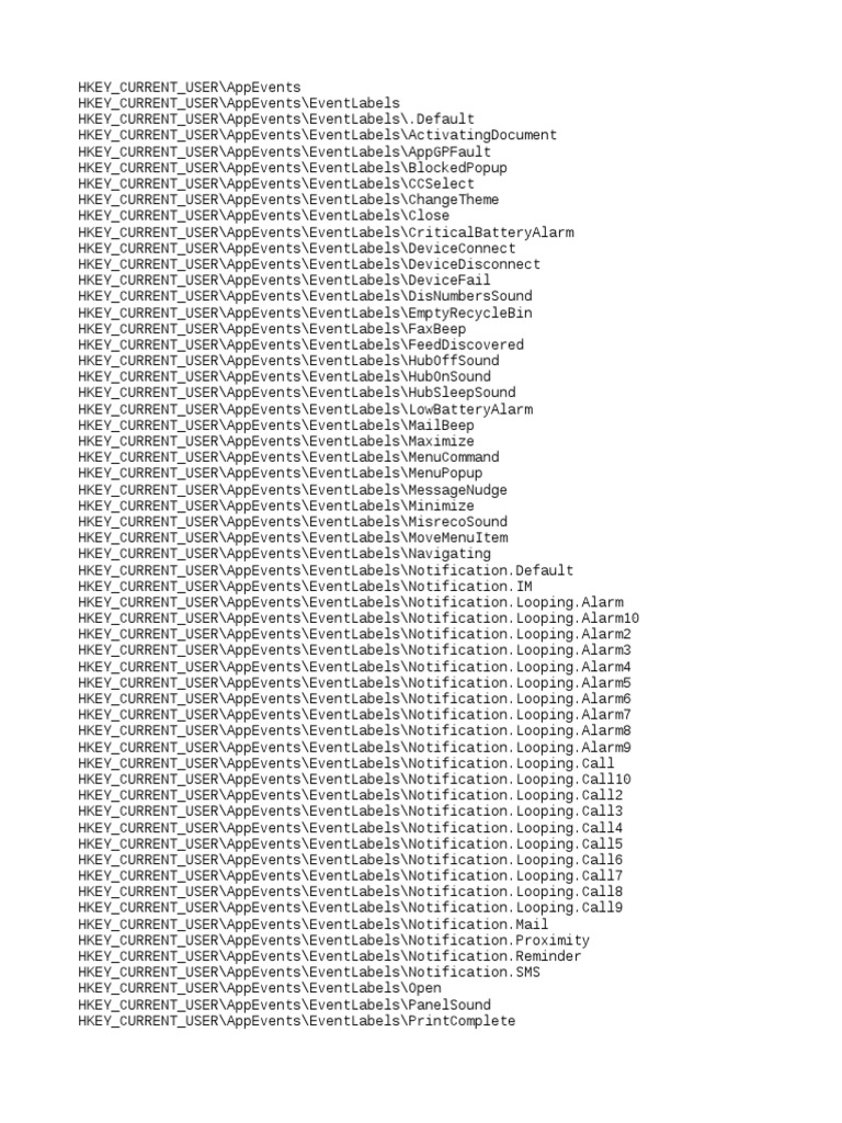 WhatChanged Snapshot1 Registry HKCU | PDF | Command Line Interface | Software