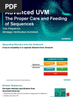 Advanced UVM: Architecting A UVM Testbench | PDF | Information ...