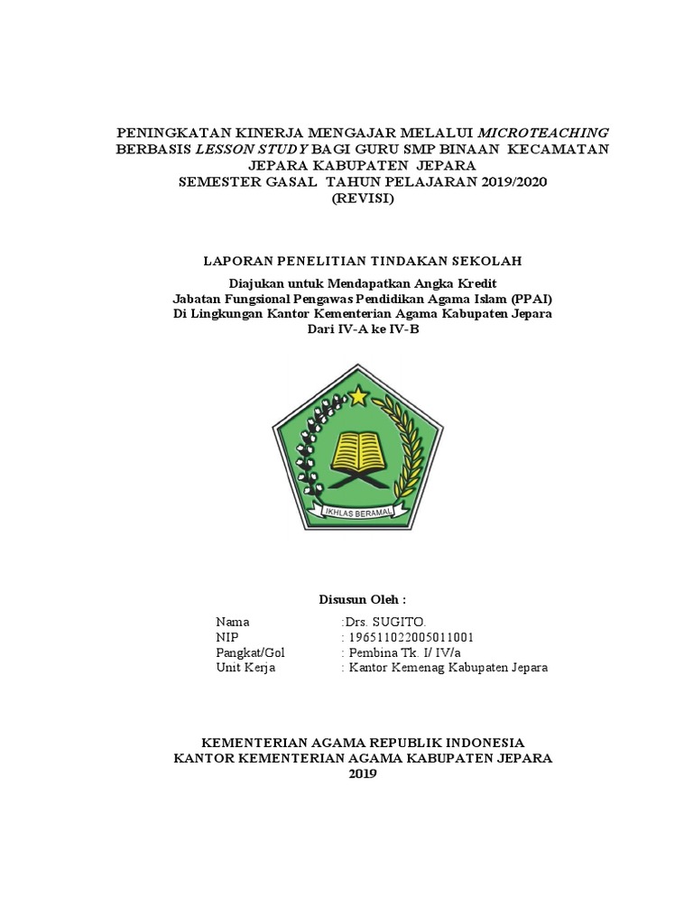 Cover PTS Microteaching | PDF