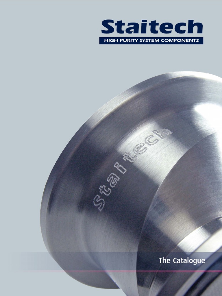 Staitech Catalogue High Purity Components | PDF | Electrical Connector ...