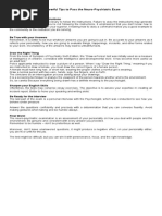 Interview PNP | PDF | Job Interview | Patient