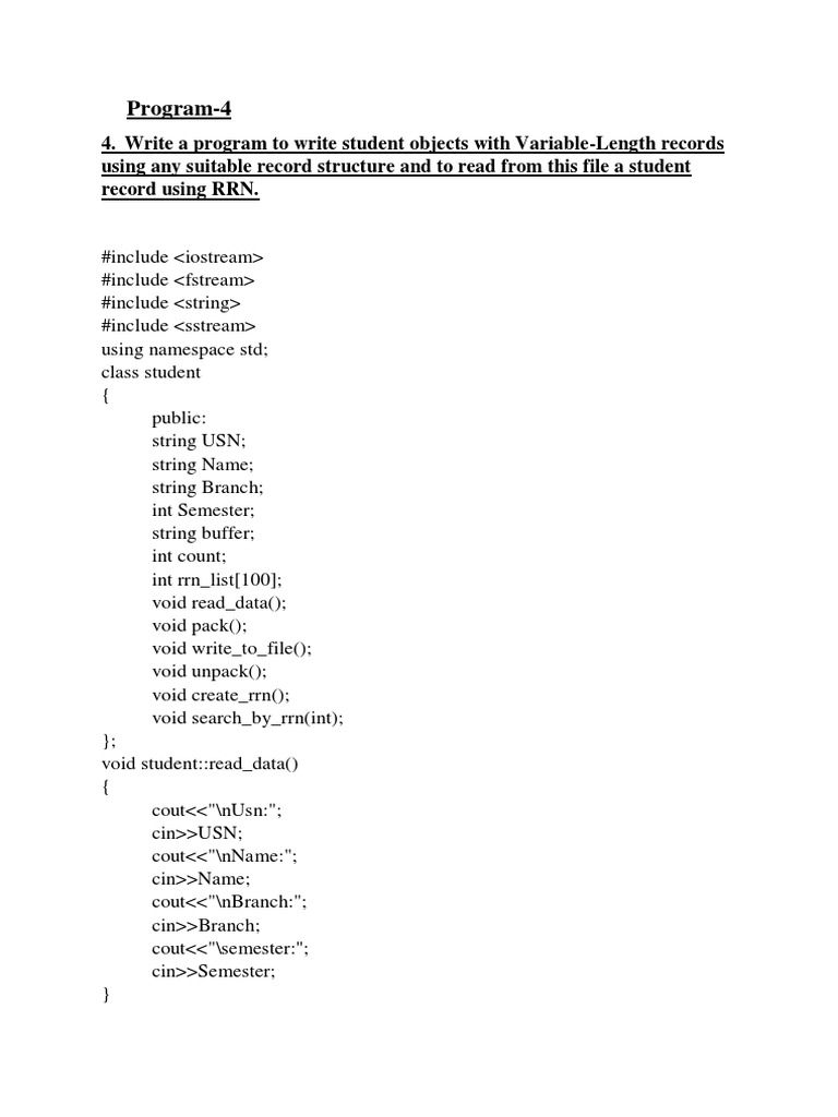 Fs Program4 Pdf Models Of Computation Computer Science