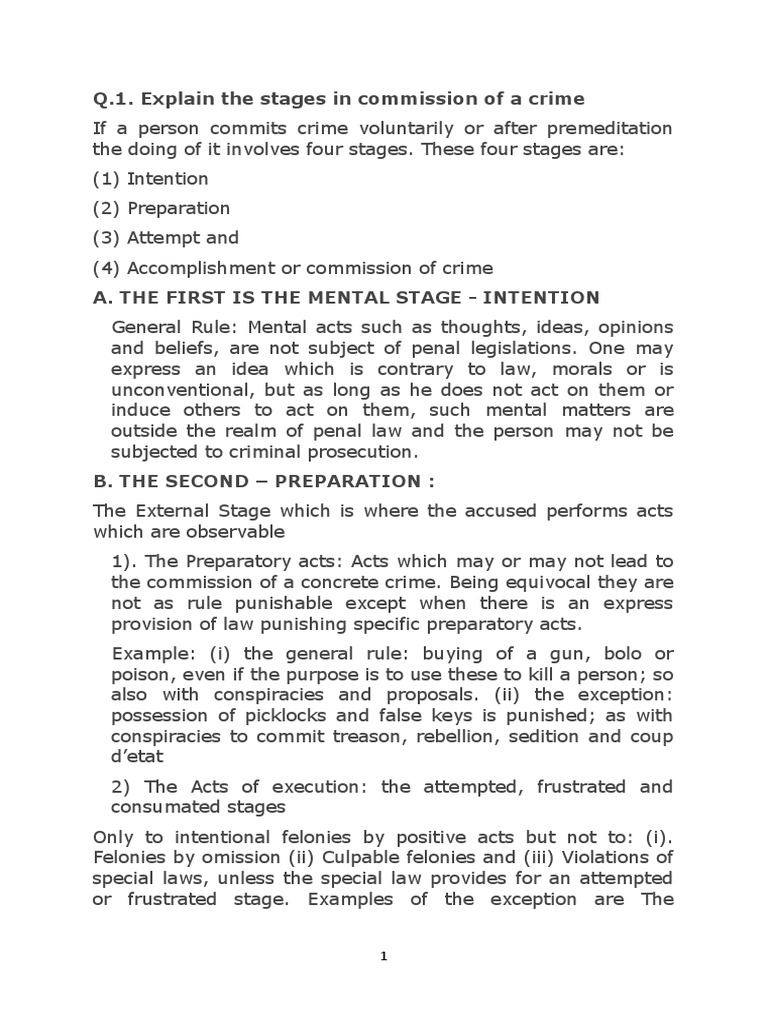 Indian Penal Code Notes For LLB | PDF | Punishments | Crime & Violence