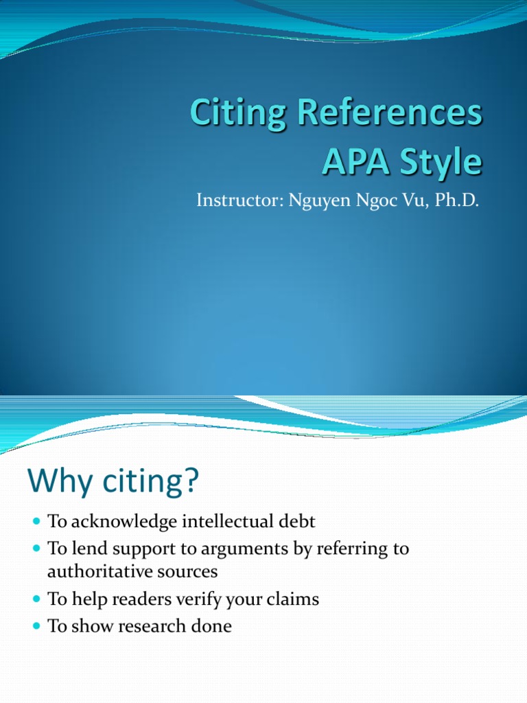 2.APA Referencing Lecture Notes | PDF | Times New Roman | Publishing