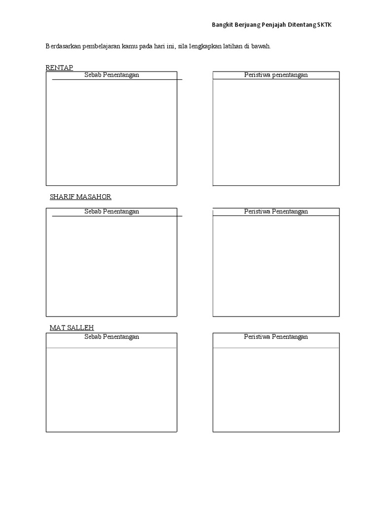 Bangkit Berjuang Menentang Penjajah | PDF