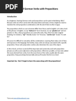 German Medical Vocabulary Guide | PDF
