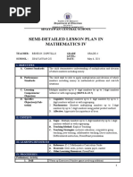 Lesson Plan Grade 4 Mathematics | PDF | Multiplication | Cognition