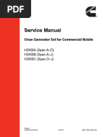 Operator Manual: With Powercommand Control 1301 | PDF | Electric Generator | Diesel Engine