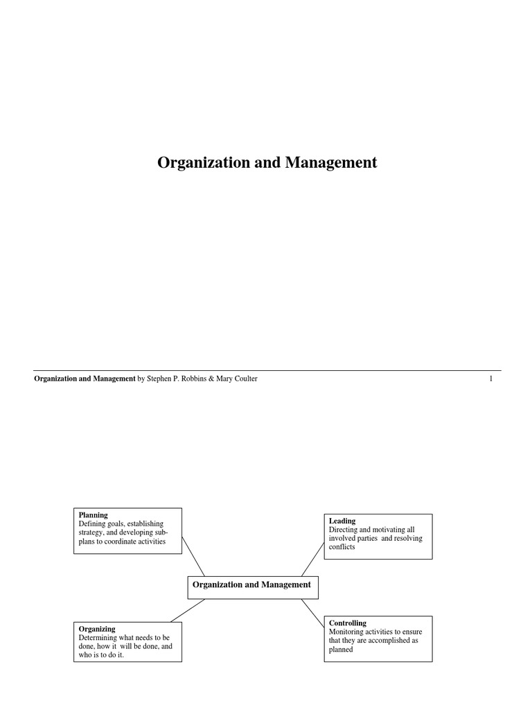 48 - Organization and Management | PDF | Strategic Management ...