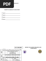 Homeroom Financial Report for Grade V | PDF