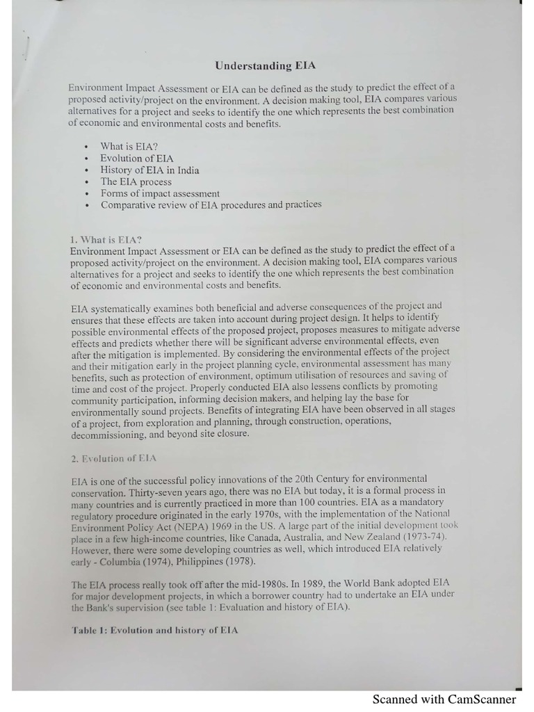 Understanding Eia Pdf