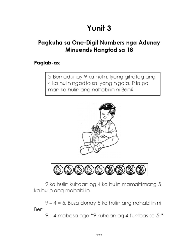 5d Math Gr. 1 LM Inside Pages (Q3 - 4) | PDF