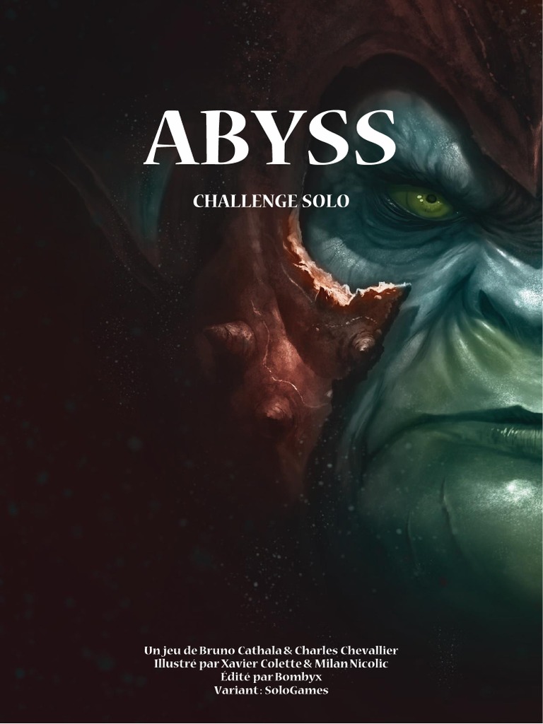 Abyss Extensions Kraken Leviathan Challenge Solo | PDF