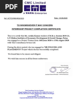 Society Letter Format for Passport Verification | PDF