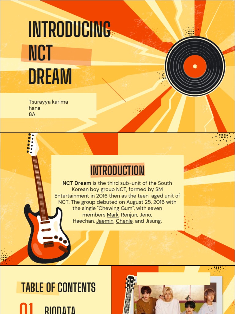 NCT Dream: Members and Career Overview | PDF