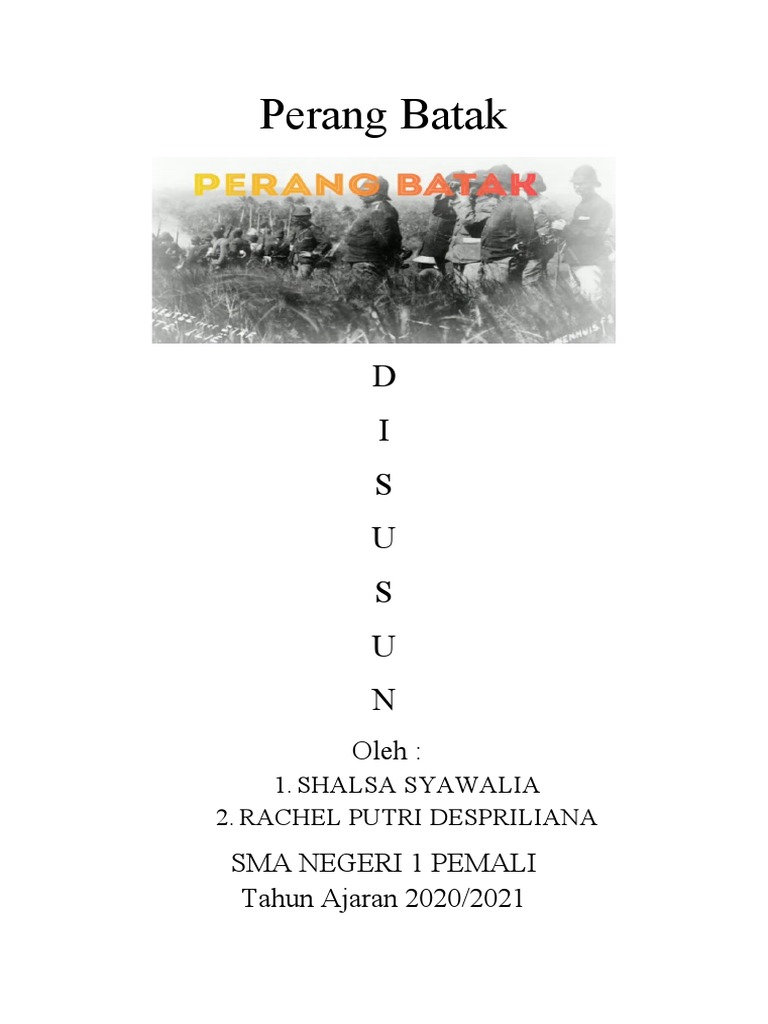 Perang Batak | PDF