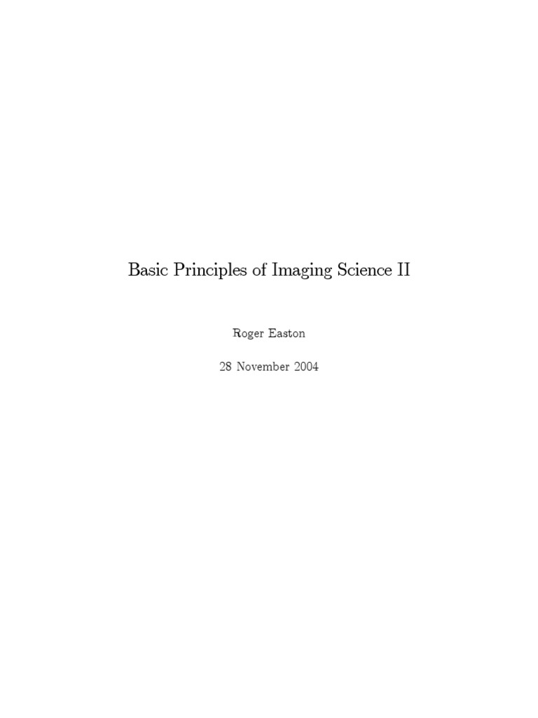 Basicprinciples ToC | PDF | Polarization (Waves) | Waves