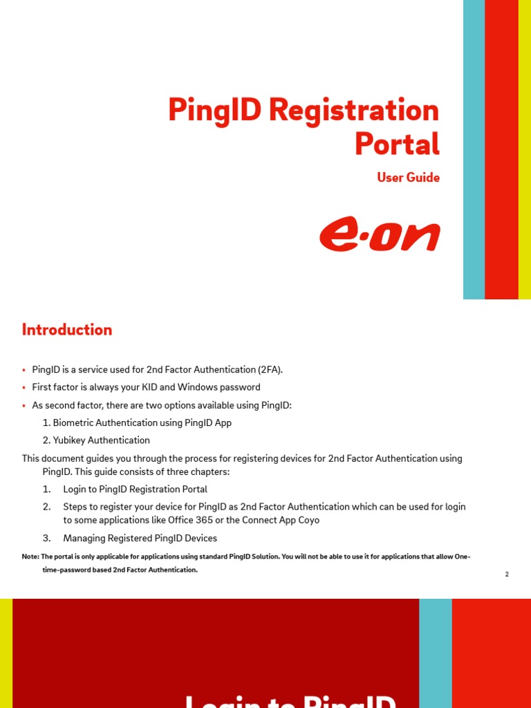 PingID Registration Portal en | PDF | Authentication | Mobile App