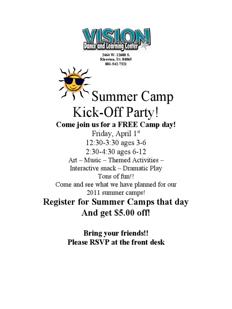 Summer Kick Off Party | PDF