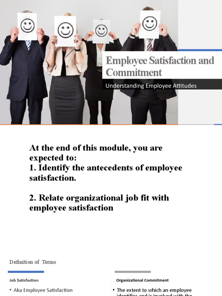 Employee Satisfaction and Commitment | PDF | Job Satisfaction | Employment