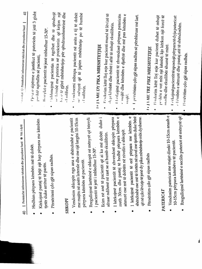PROTOKOLLET INFERMIERORE - Pjesa 2 | PDF