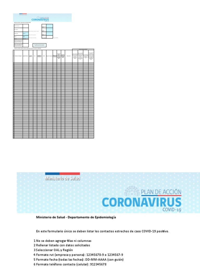 Formato Planilla Celab Rev 1 | PDF