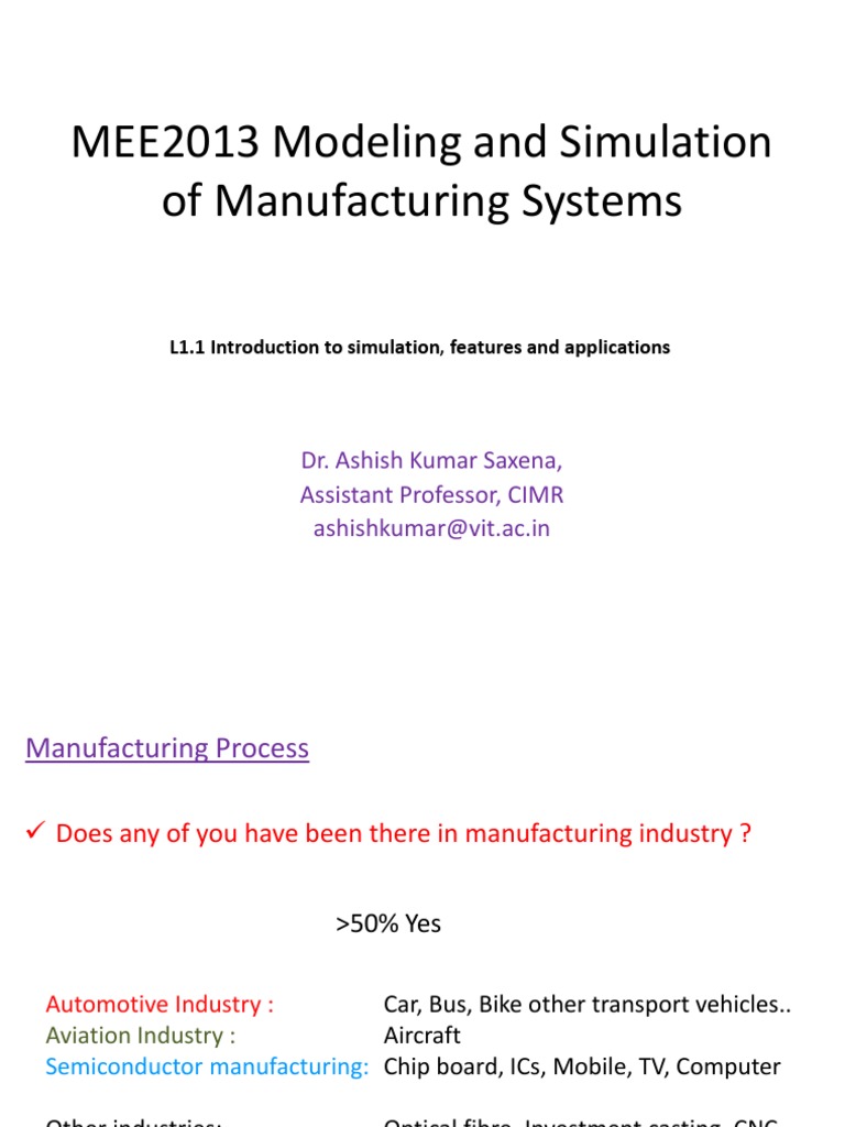 Modellin and Sim - FAT | PDF | Conceptual Model | Simulation