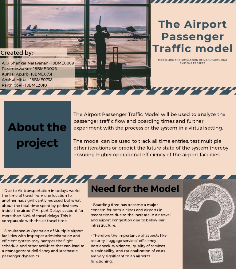 Airport Passenger Flow Model | PDF | Airport | Simulation