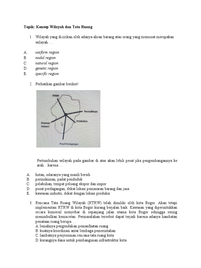 Uniform Region Nodal Region Natural Region Genetic Region Specific ...