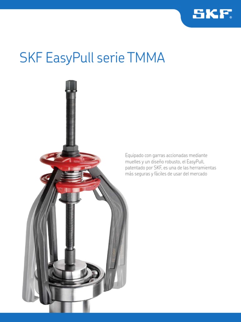 Extractores SKF Serie Tmma | PDF | Máquinas | Ingeniería mecánica