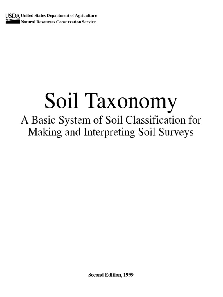 Soil Taxonomy Usda | PDF | Wellness | Science & Mathematics