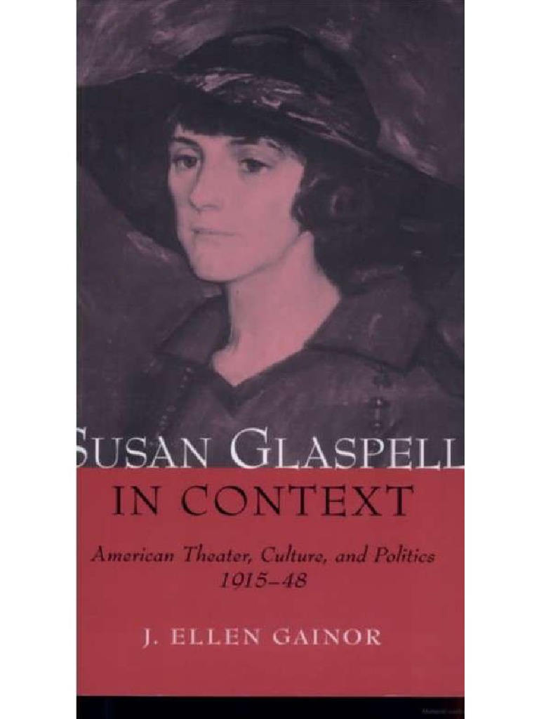 Susan Glaspell in Context | PDF