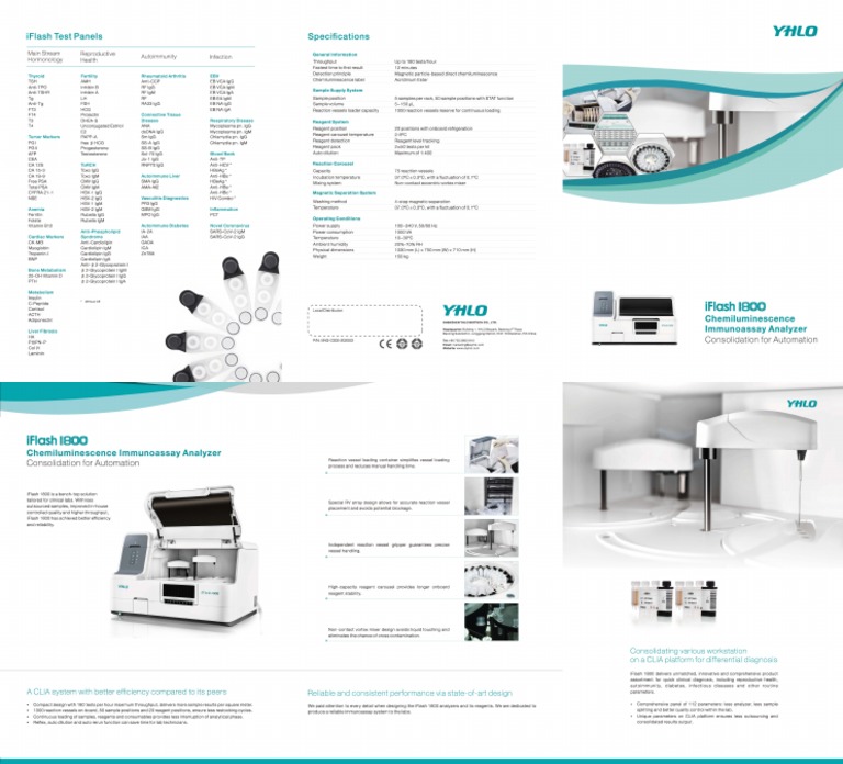 MEDICA 2020 Shenzhen YHLO Biotech Co. LTD Product Medcom2020.2675603 ...