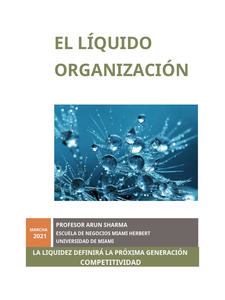 LECTURA (1) The Liquid Organization March 2021 (2283) .En - Es | PDF ...
