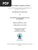 Smart Street Light Project Report | PDF | Arduino | Computer Science