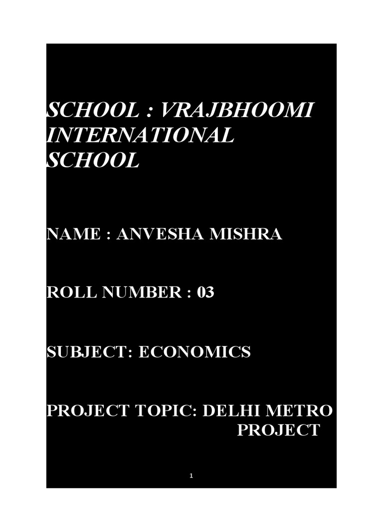 Delhi Metro Rail Corporation | PDF | Rapid Transit | Transport