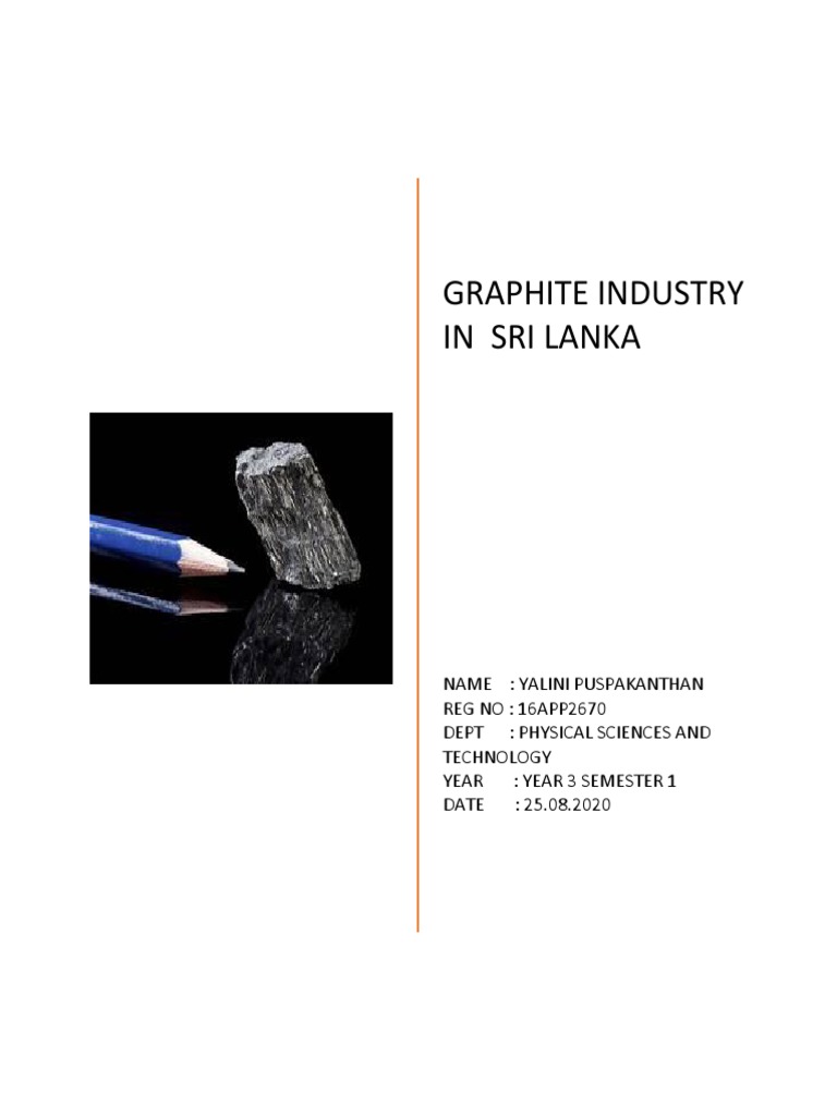 Graphite Industry in Sri Lanka | Graphite | Mill (Grinding)
