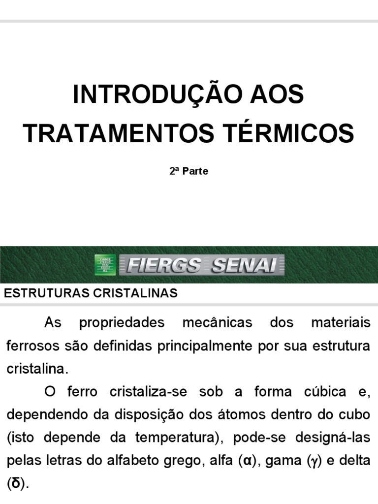 Estruturas Cristalinas do Ferro e Propriedades | PDF | Solução | Sólido