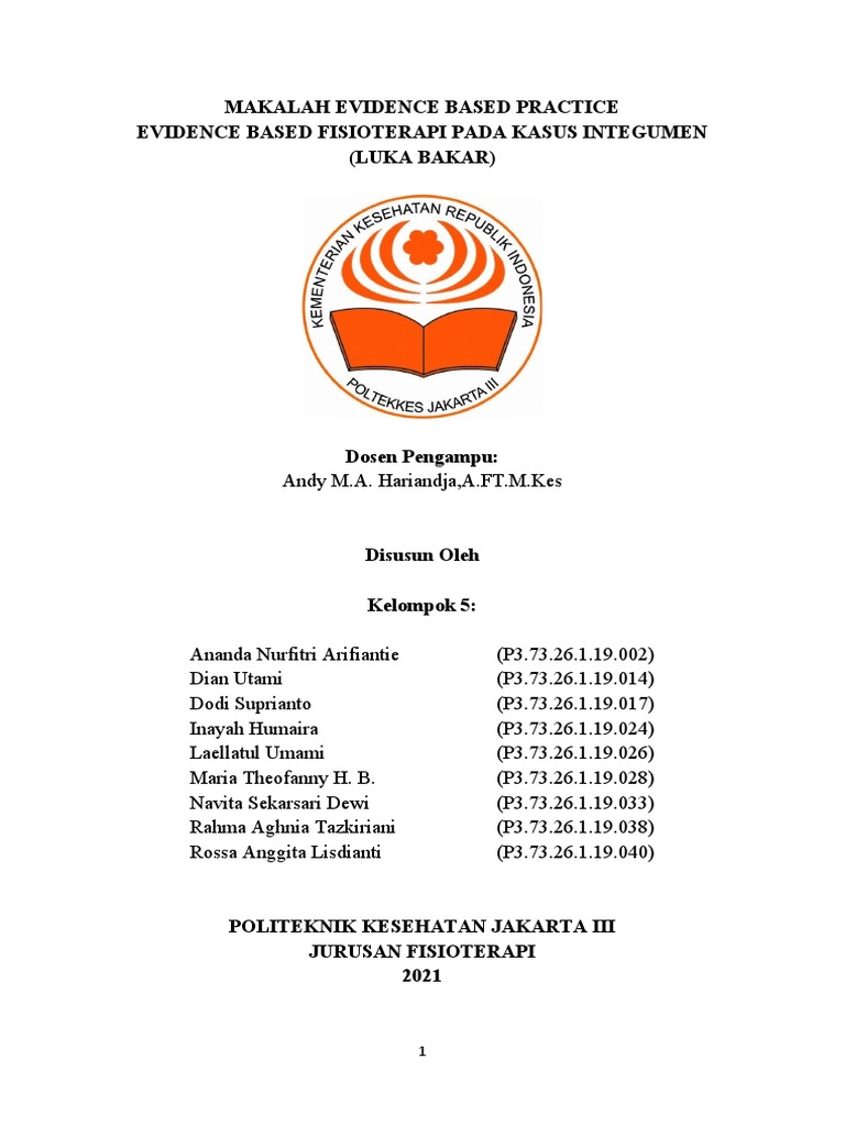 Kel 4 - EBP Pada Luka Bakar | PDF