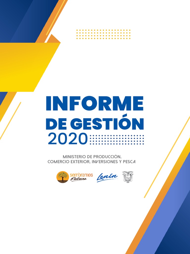 Informe de Gestion 2020 MPCEIP | PDF | Ecuador | Sustentabilidad