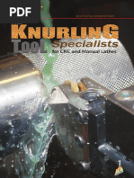 Standard Knurling Specifications Guide | PDF | Standardization | Gear