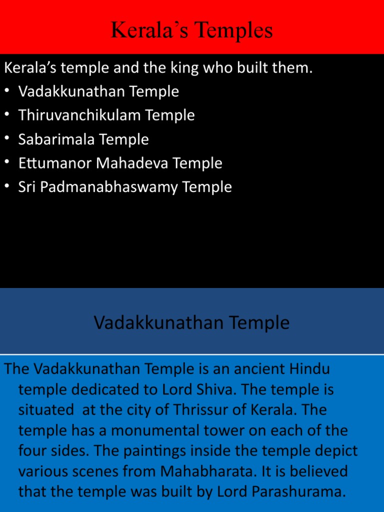 Kerala's Temples | PDF
