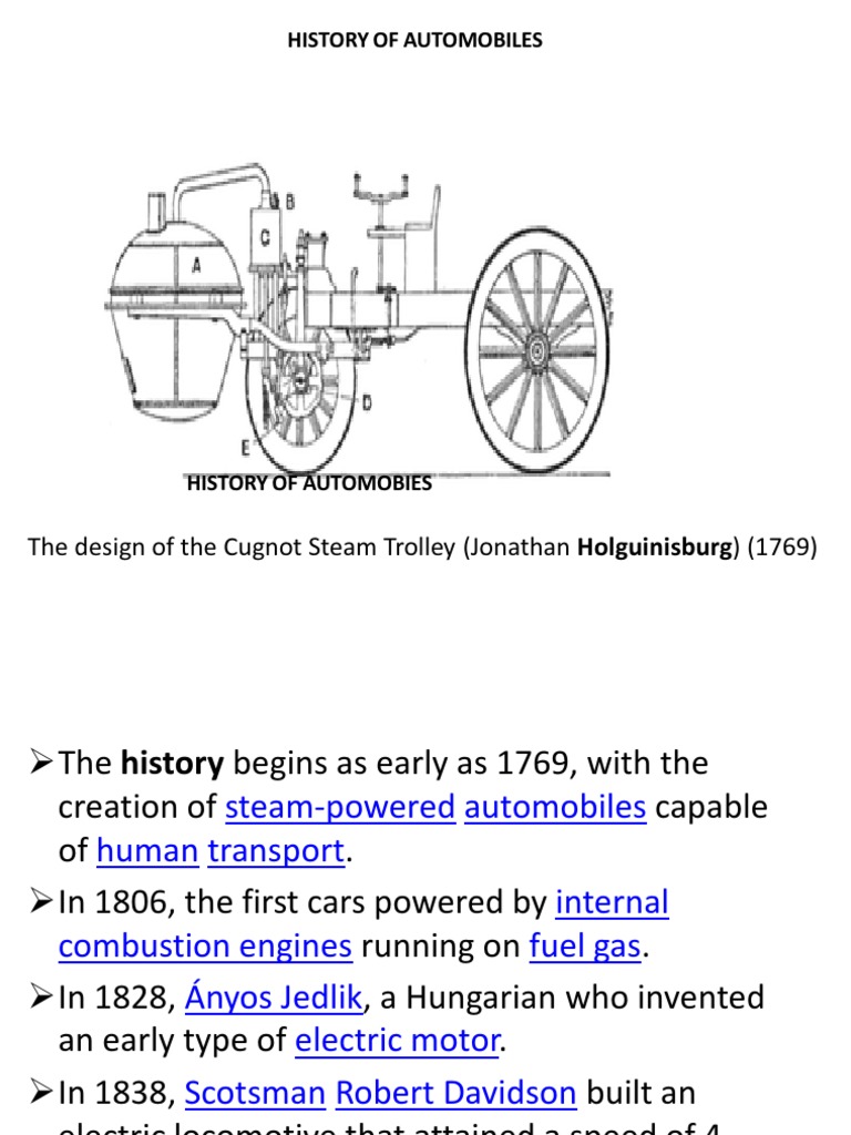 The Design of The Cugnot Steam Trolley (Jonathan - ) (1769) | Download ...